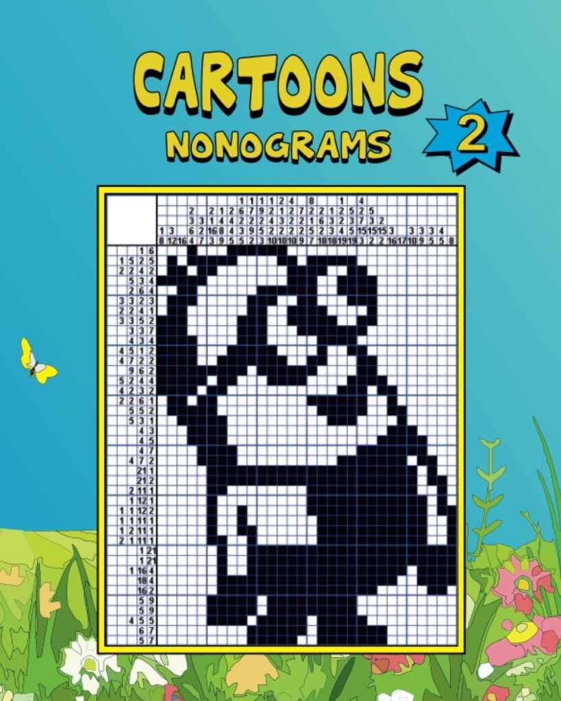Nonograms: 50 Cartoons (volume 2) - PuzzleLands